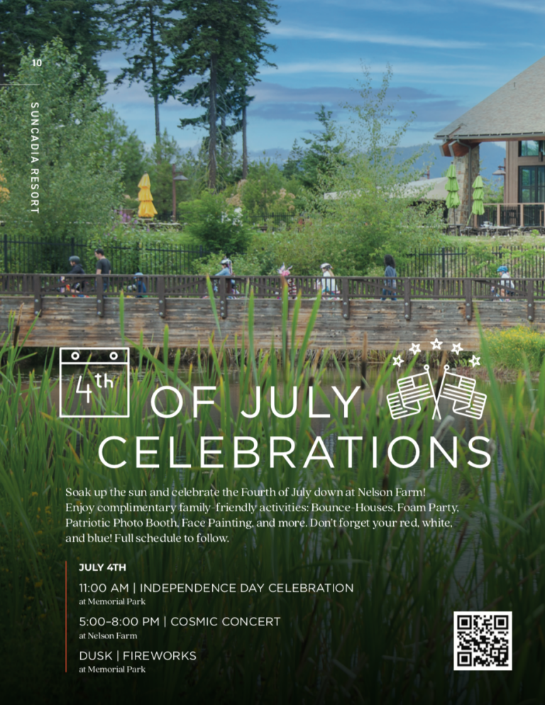 Celebrating the 4th of July in Suncadia - and a very red, white and ...